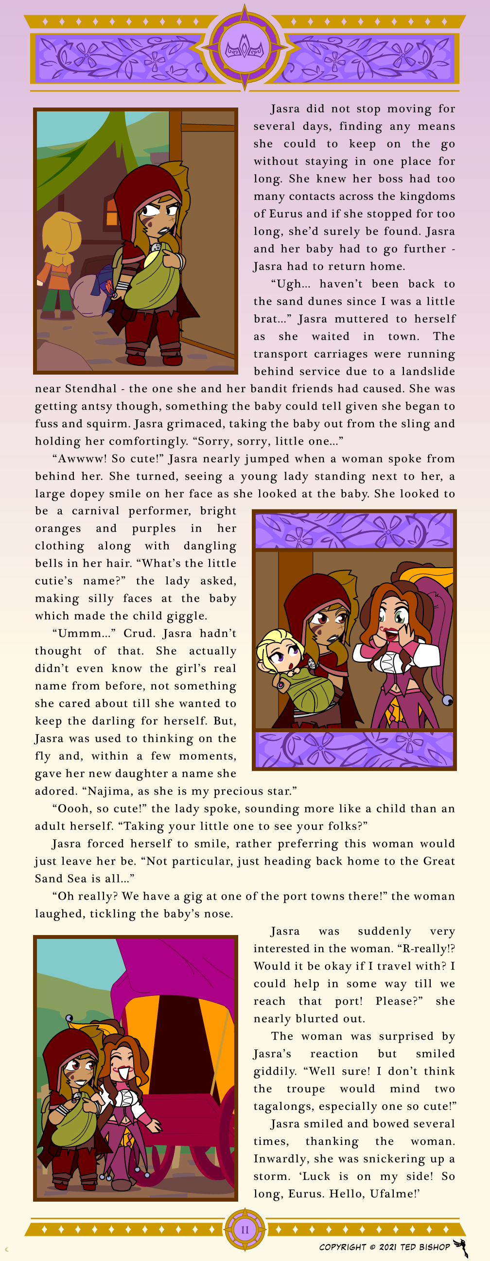 Another Princess Story – Getting Out of Eurus – Owl Quill