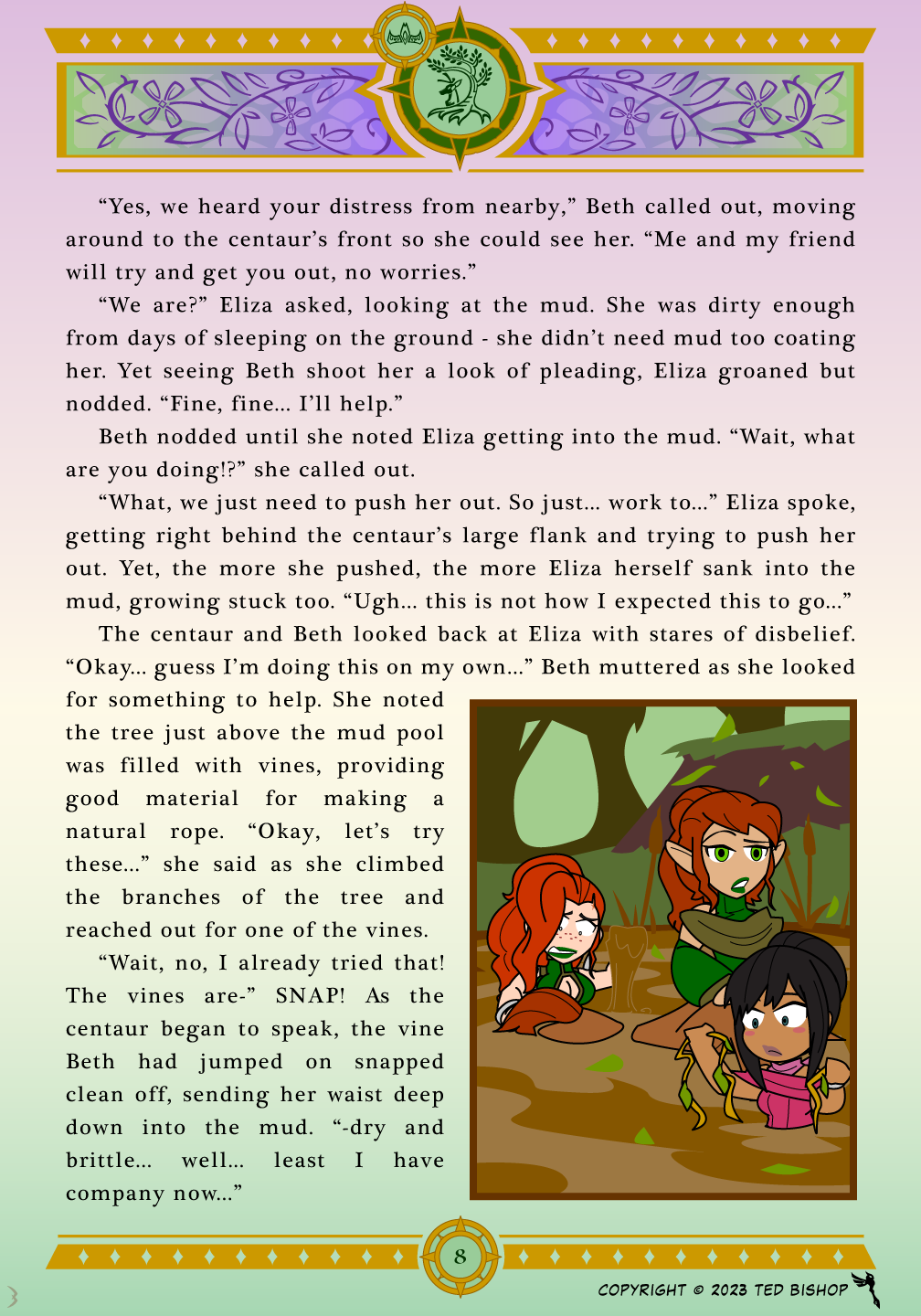 Woodland Wanderings – All Stuck Together – Owl Quill