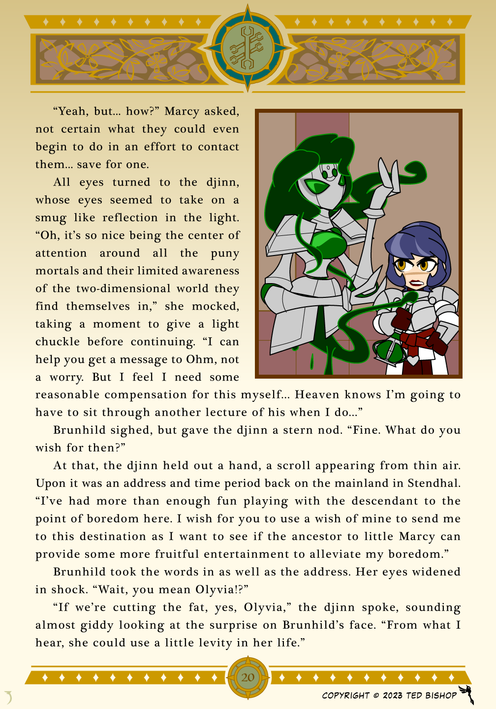 Mechanics of War – Djinn Deal – Owl Quill