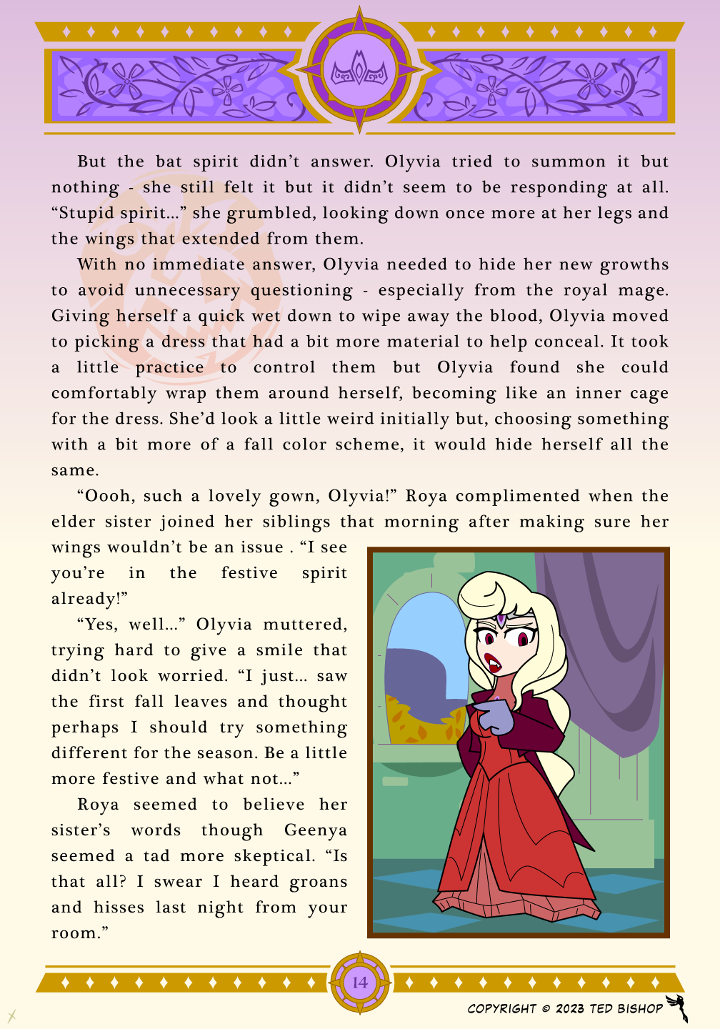 Another Princess Story – Hiding One’s Wings – Owl Quill
