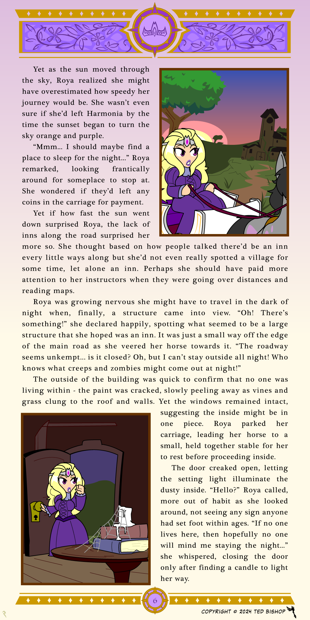 Another Princess Story – Finding Shelter for the Night – Owl Quill