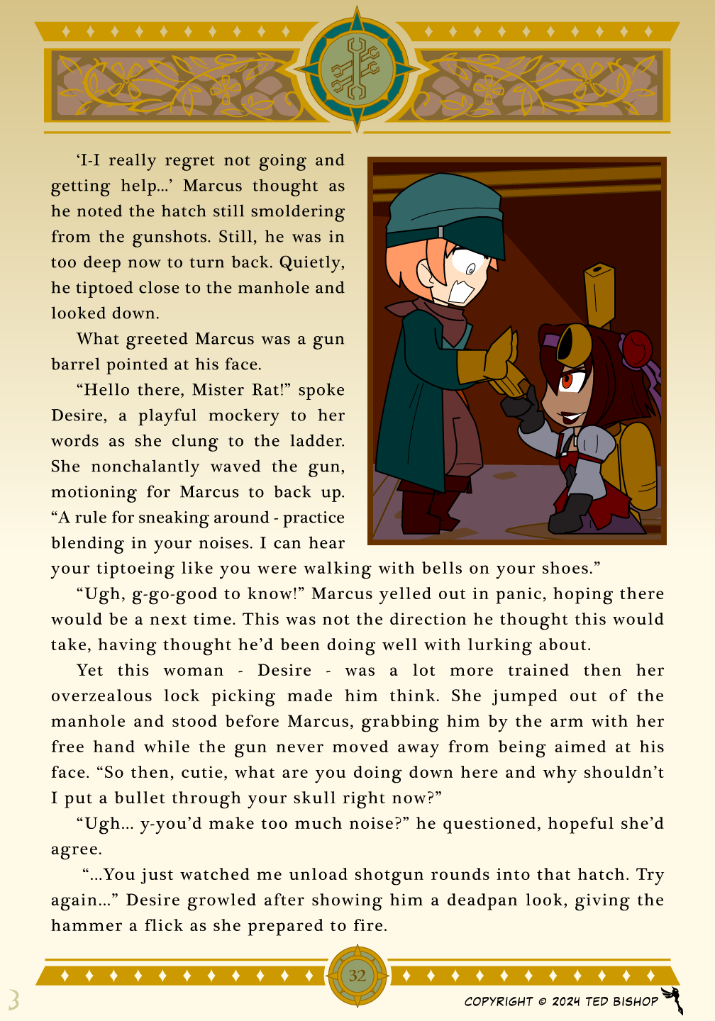 Mechanics of War – Down the Barrel – Owl Quill