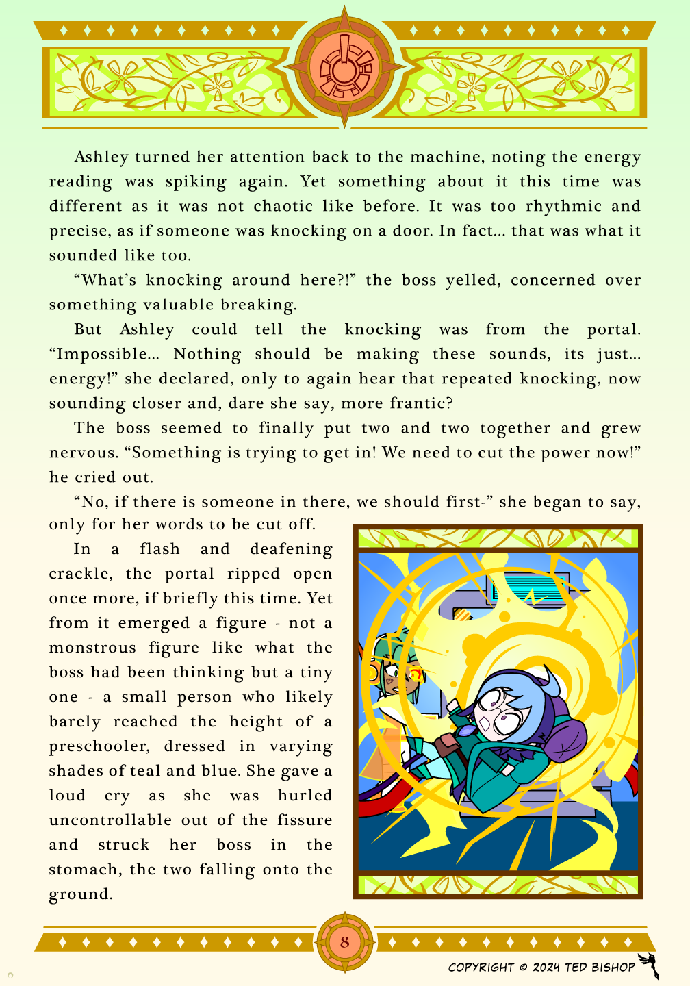 Cyber Road – A Sudden Arrival – Owl Quill