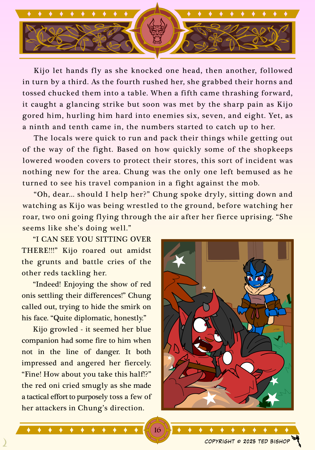 Path of the Orient – A Bit Oni-Welmed – Owl Quill