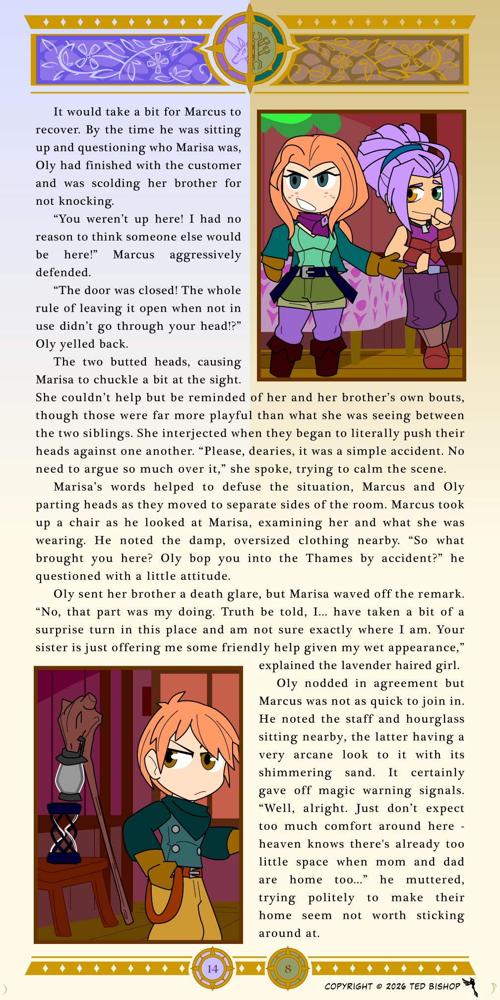 Unicorn/Mechanic – The Baroque Siblings – Owl Quill
